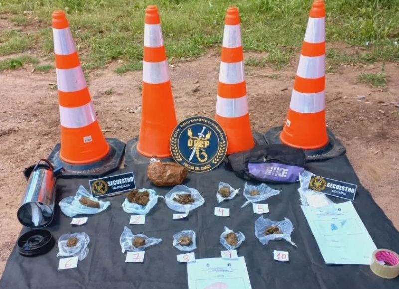 Sáenz Peña Detuvieron A Un Joven Que Transportaba Marihuana Y Cocaína