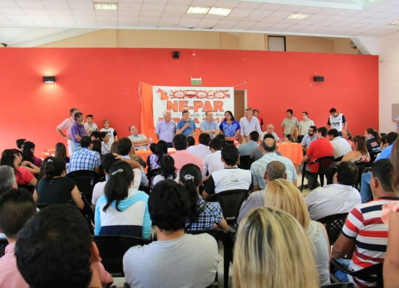 Peppo en el Congreso Provincial del Nepar apuntó a una "construcción ...