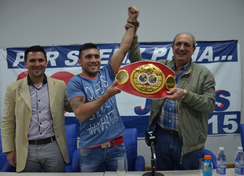 Omar Judis acompañó a César Cuenca, campeón del Mundo en Boxeo del ...