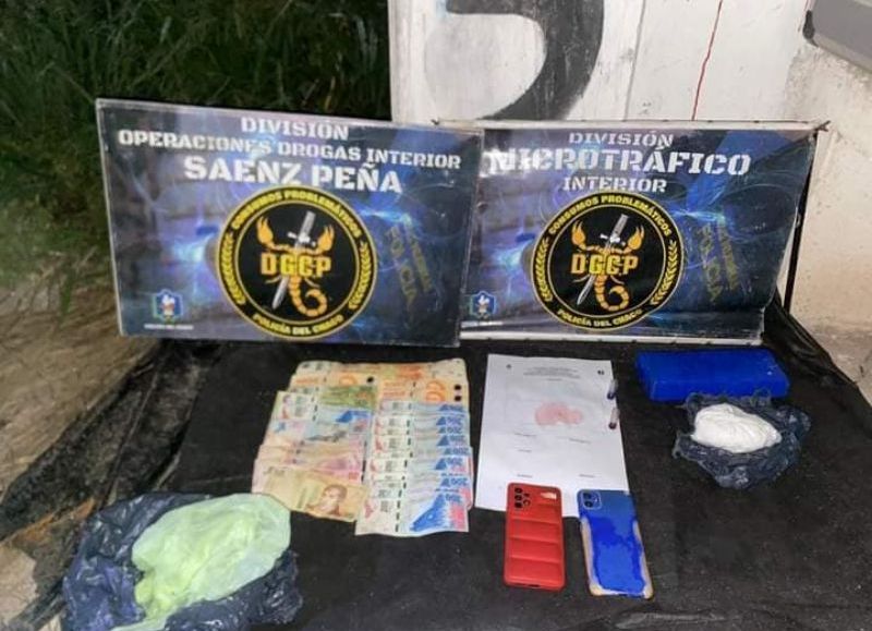 Sáenz Peña: llevaban droga escondida en el auto pero "Sasha" los descubrió