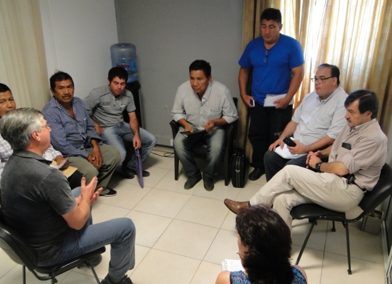 Gómez Samela junto con referentes de pueblos originarios acordaron ...