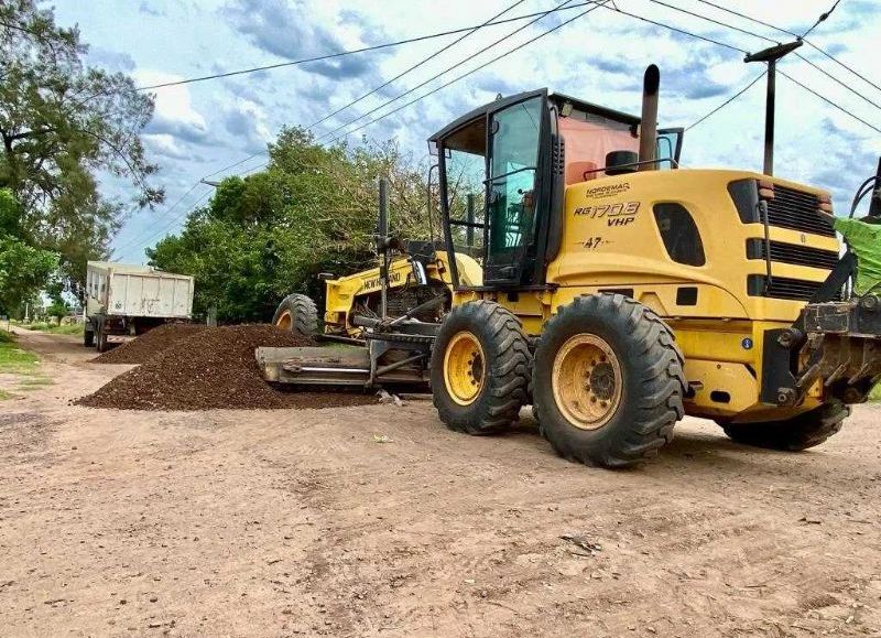 Mejoran la transitabilidad con el programa de enripiado en Fontana