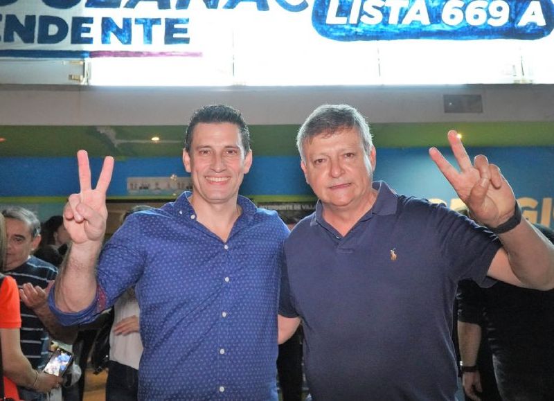 Peppo presentó a Sergio Slanac en la tercera ciudad: "Villa Ángela ...