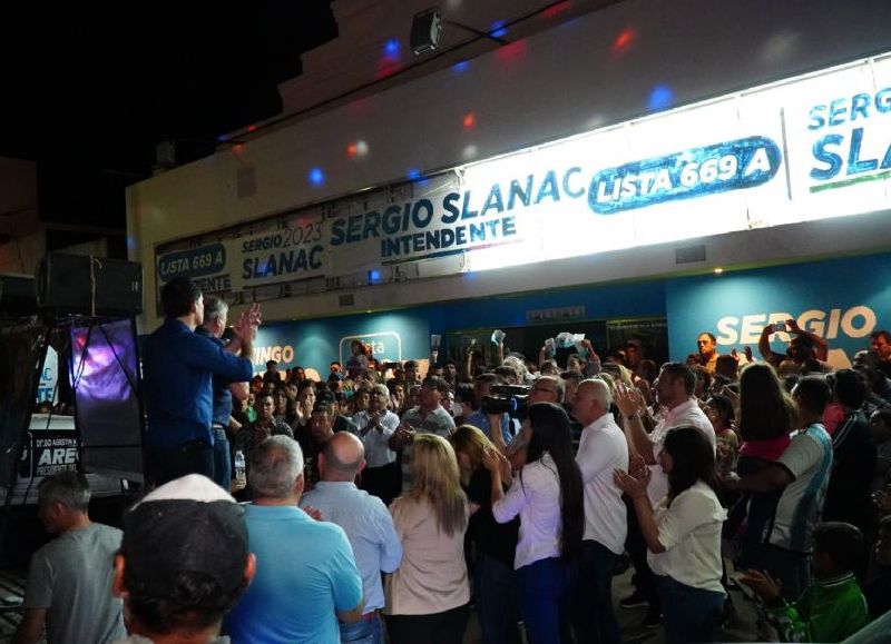 Peppo presentó a Sergio Slanac en la tercera ciudad: "Villa Ángela ...