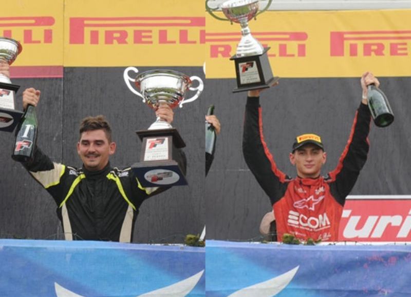 Luigi Melli y Agustín Gajate dominaron sus clases en el Turismo Pista