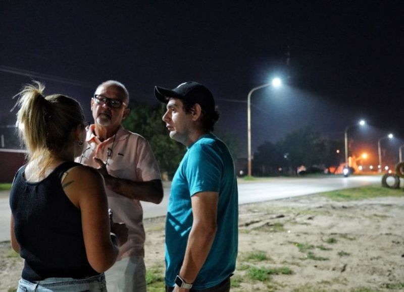 Barranqueras más iluminada: más luminarias en avenidas; piden ...