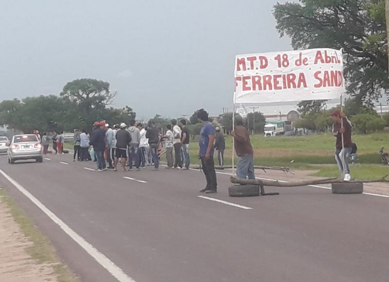 Caos en la ruta 16 por cortes de varias agrupaciones sociales