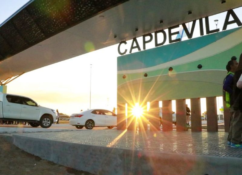 Capdevila en 110° aniversario celebró con obras junto a Capitanich